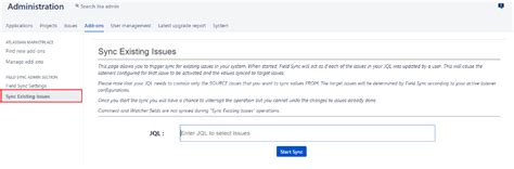 Field Sync Version History Atlassian Marketplace