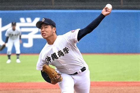 沖縄尚学のエース末吉、失投を痛打され「全国の怖さ知った」 春に雪辱期す＜明治神宮野球大会＞