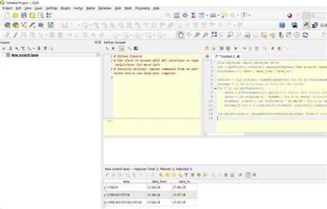 Pyqgis Splitting String With Dates By Character And Getting