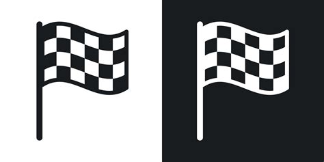 Flag Checkered Icon 48101629 Vector Art At Vecteezy