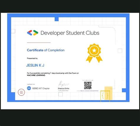 Jeslin Joby On Linkedin Glad To Share Thative Successfully Completed