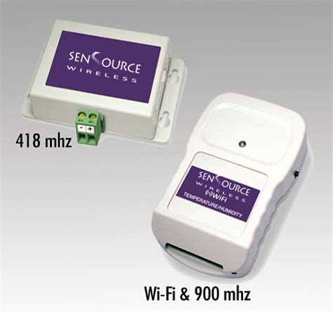 Temp Humidity Sensors SenSource Wireless