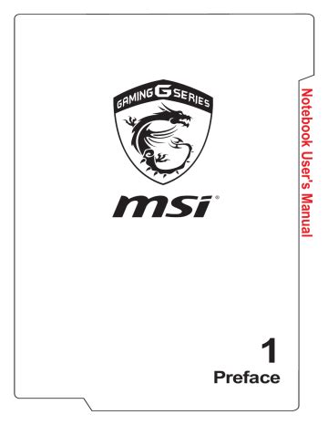 Msi Gaming G Series User S Manual Manualzz