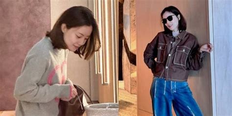세월이 지나도 굴욕 없는 여신 미모 여배우의 러블리 캐주얼룩 스타와 패션