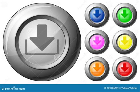 sphere button download stock vector illustration of symbol 129706739
