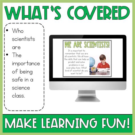 What Is A Scientis Science Safety 2nd And 3rd Grade Science Digital