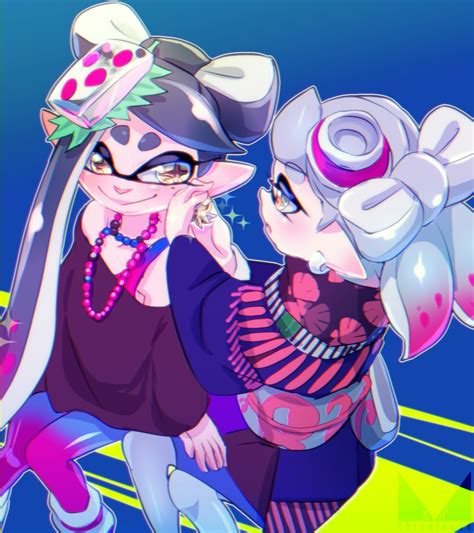 Callie And Marie Splatoon Drawn By Chichi Band Danbooru