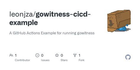 Github Leonjza Gowitness Cicd Example A Github Actions Example For