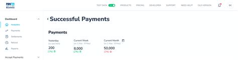 Successful Payments Analysis