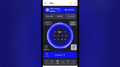Blue Code Today Today 6 October Blue Pin Code Blue Farming Daily
