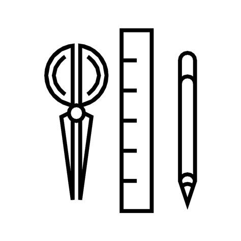 Office Outline Red Vector Svg Icon Svg Repo