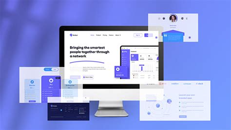 SAAS Landing Page UI Design On Behance