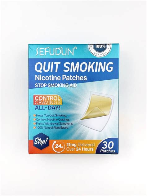 Sefudun Nikotine Patches Step 1 пластырь для груди от курения - купить ...