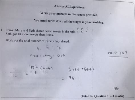 Solved Answer ALL Questions Write Your Answers In The Chegg