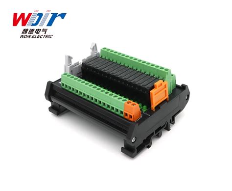 Pluggable Relay Module Customizable Omrom Compact Module Screw Pcb Terminal Signal Relay Module