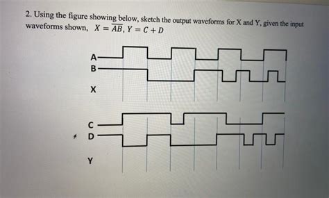 Solved 2 Using The Figure Showing Below Sketch The Output
