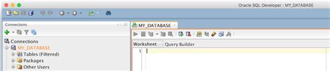 Use Sqldeveloper Navigational Filtering To Unclutter Your Workspace