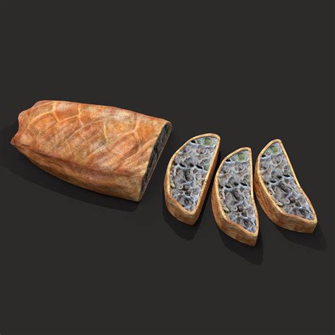 Medieval Stuffed Bread 3d Model By Get Dead Entertainment