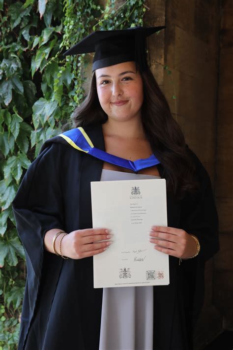 On Thursday I Graduated With A First Class In Bsc Business Psychology