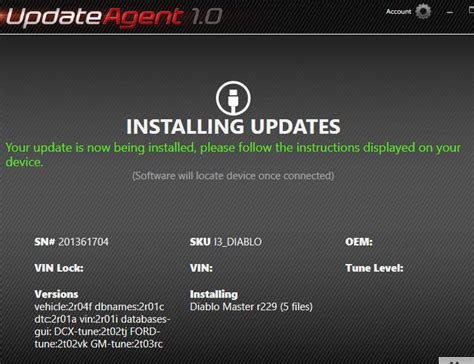 updater doesn t show vehicle info diablosport forums