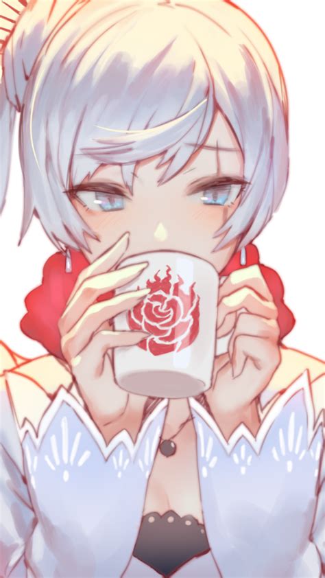 Anime RWBY Weiss Schnee X Phone HD Wallpaper