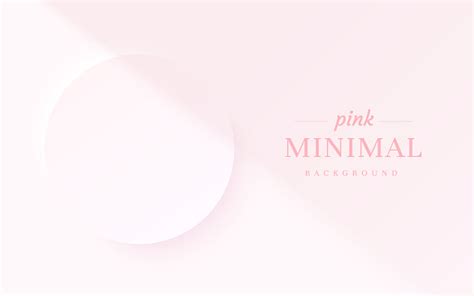 추상 라이트 핑크 3d 서클 프레임 배경 화장품 프레젠테이션을 위한 섀도우 오버레이 복사 공간이 있는 고급 기하학적 배경 최고 전망에서 받침대 연단을 서라 벡터 Eps10