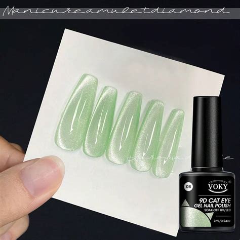 Voky Pcs Set Shiny D Wide Cat Eye Magnetic Gel Set Polishing Bright Color Uv Gel Enamel