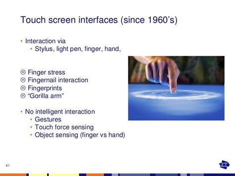 multi touch interaction overview