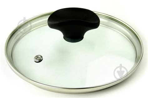 ᐉ Крышка стеклянная с металлическим ободком 16 см Tvs • Купить в Киеве Украине • Лучшая цена в