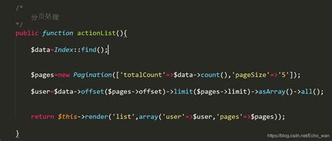 Yii框架列表分页实现 Csdn博客 Yii框架列表分页实现 Csdn博客