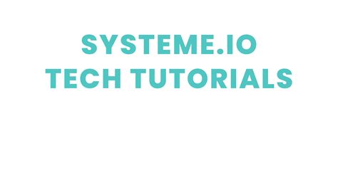 Tutorials Tech Support Tech Questions Video Tutorials