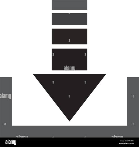 Download Icon Vector Illustration Symbol Template Stock Vector Image And Art Alamy