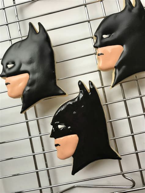 Batman Cookie Tutorial Sweet Jenny Belle Easy Sugar Cookie Decorating Dessert Recipe And