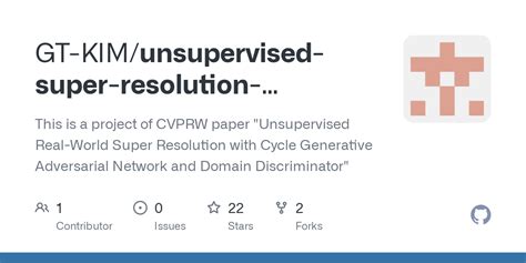 Github Gt Kim Unsupervised Super Resolution Domain Discriminator
