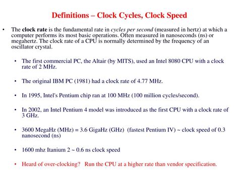 what is the clock cycle of my computer at luke dobbins blog