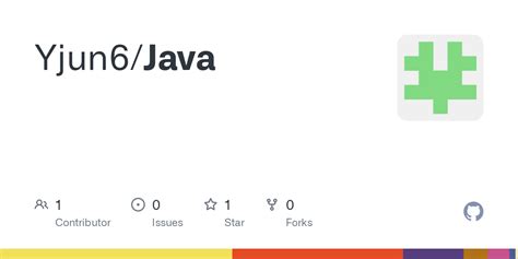 GitHub Yjun Java