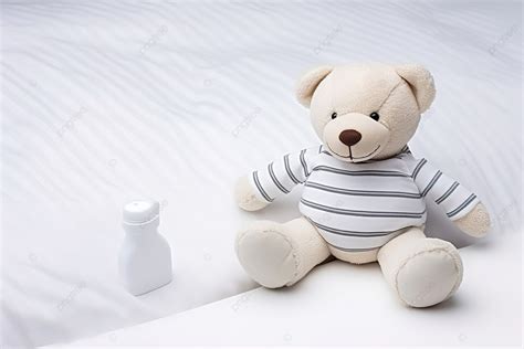 줄무늬 흰색 테디베어 고해상 곰인형 누끼 배경 일러스트 및 사진 무료 다운로드 Pngtree