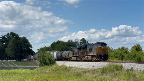 Csx Et44ah 3333 Leads Manifest M515 10 On 71024 Youtube