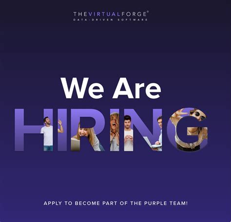 The Virtual Forge On Linkedin Job Opportunities Humanresources Applynow Wearehiring Tech