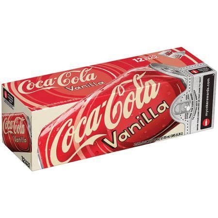 Coca Cola Vanilla Soda Pop 12 Fl Oz 12 Pack Cans Coca