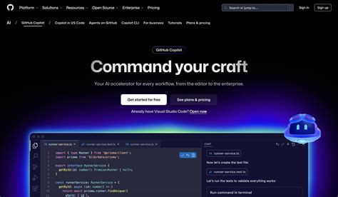 Github Copilot官网 Github Copilot是github与openai联合开发的ai编程助手，作为visual