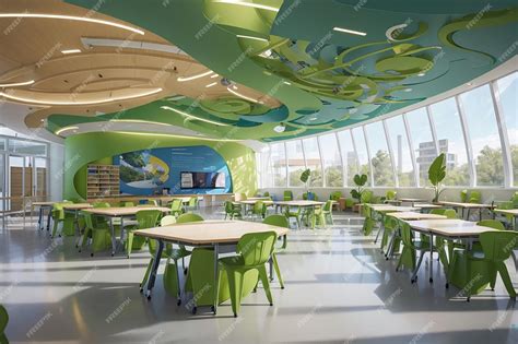 Premium Ai Image Sustainable Classroom Architecture Blueprinting Green Learning Spaces For The Premium Ai Image Sustainable Classroom Architecture Blueprinting Green Learning Spaces For The