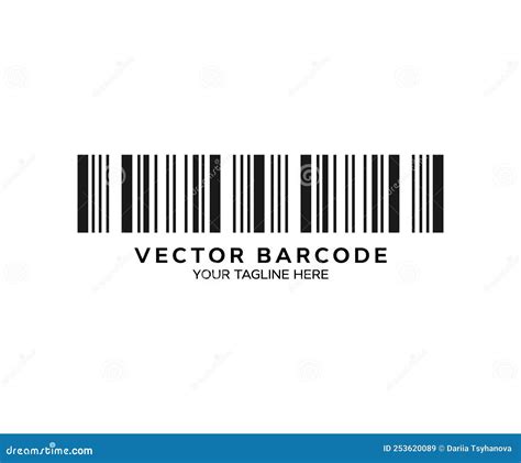 Barcode Symbol Bar Code Icon Template Logo Design Product Inventory Badge Codes Stripe