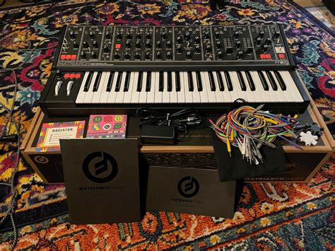 MATRIXSYNTH MOOG Matriarch Dark Series Semi Modular Analog Synthesizer