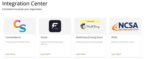 Mailchimp Integration LeagueApps