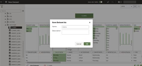 how to create dataset in oracle analytics cloud techsupper