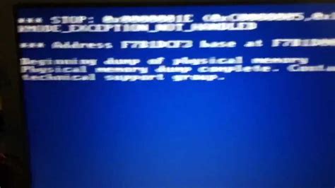 Windows Whistler BSOD From Sleep Mode YouTube