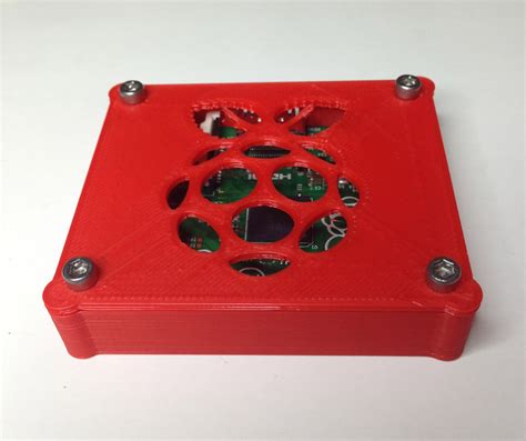 D Printed Raspberry Pi Model A Case DavidHunt Ie