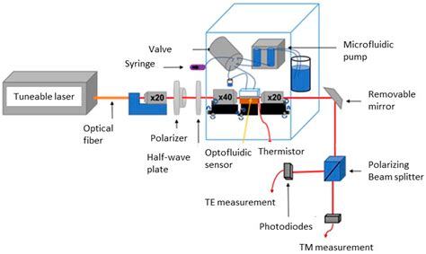 Sensors Free Full Text Optofluidic Sensor Based On Polymer Optical Microresonators For The