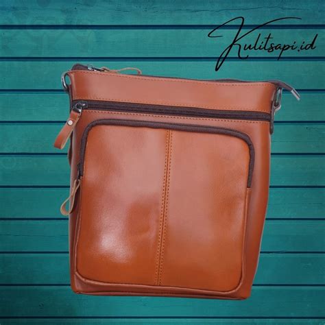 Jual Tas Kulit Pria Asli Selempang Untuk Kantor Atau Kerja Shopee Indonesia